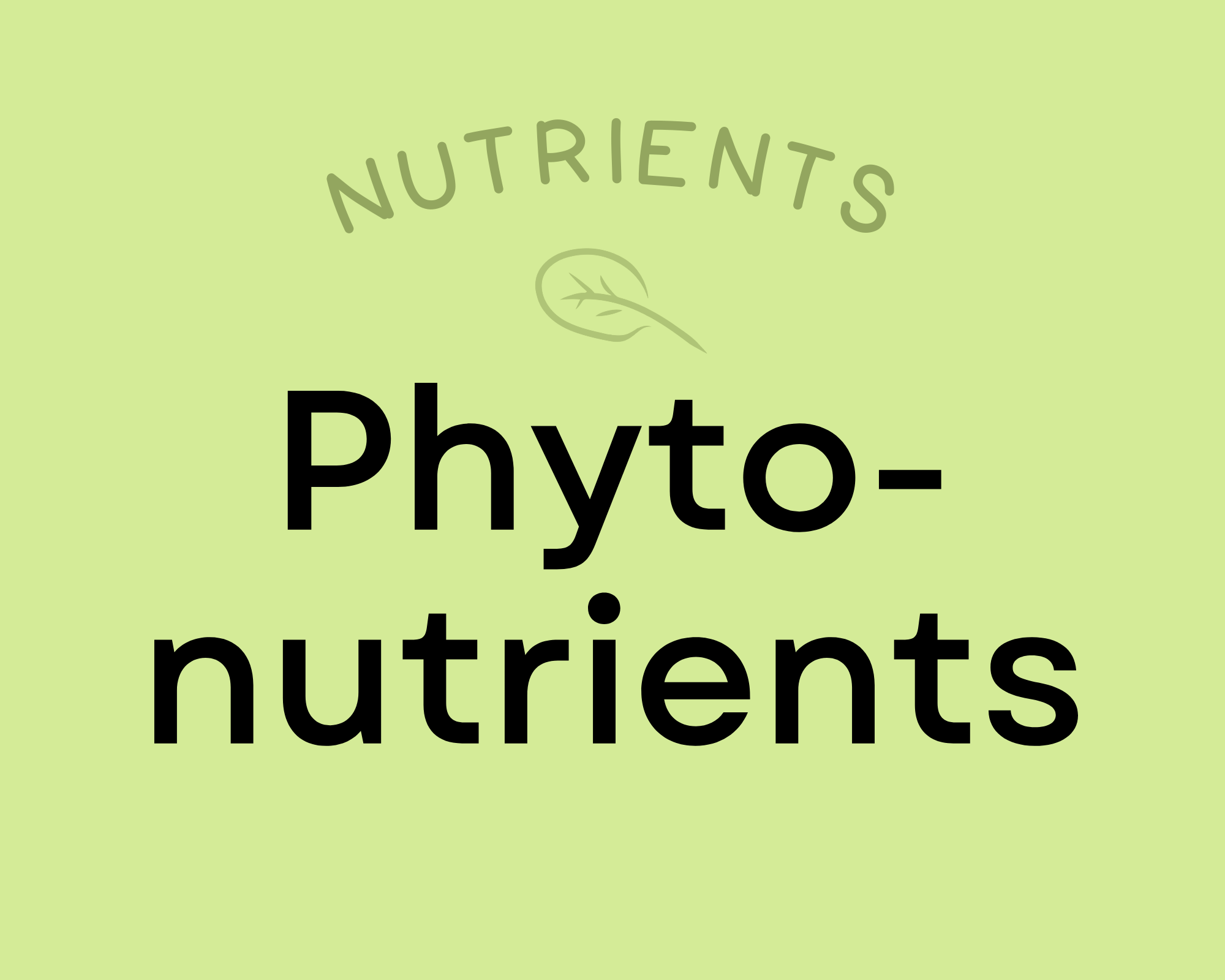 Phytonutrients