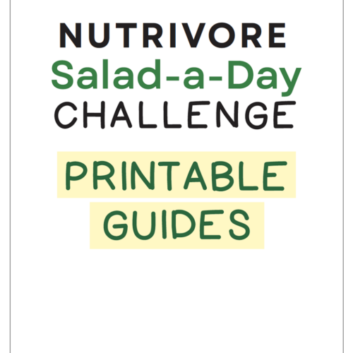 Nutrivore Salad-a-Day Challenge E-Book - Nutrivore