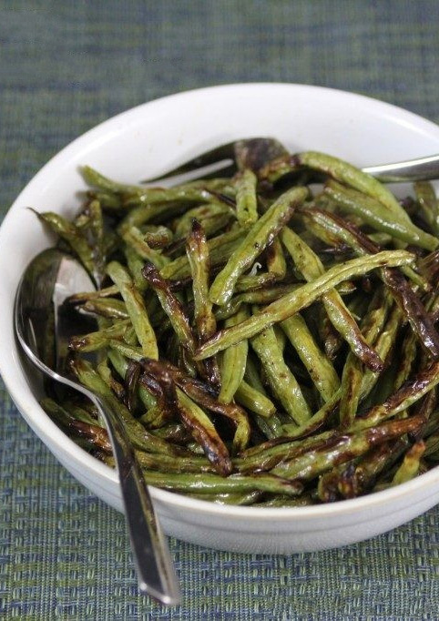Simple Roasted Green Beans