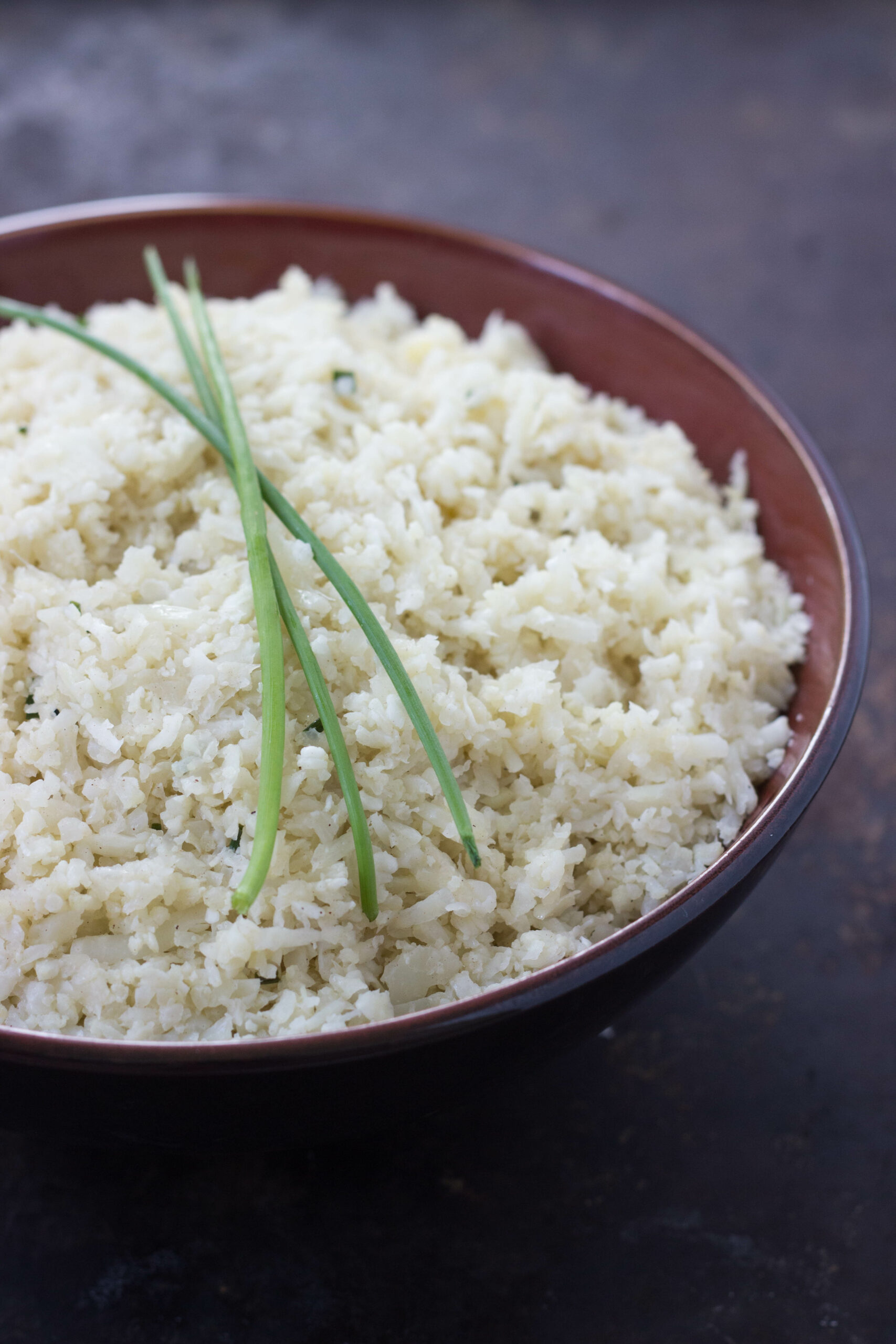 Ginger-Garlic Cauliflower Rice