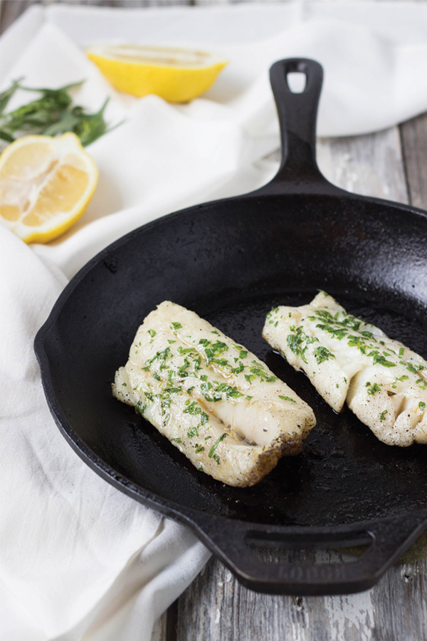 Pan-Seared Tarragon Whitefish