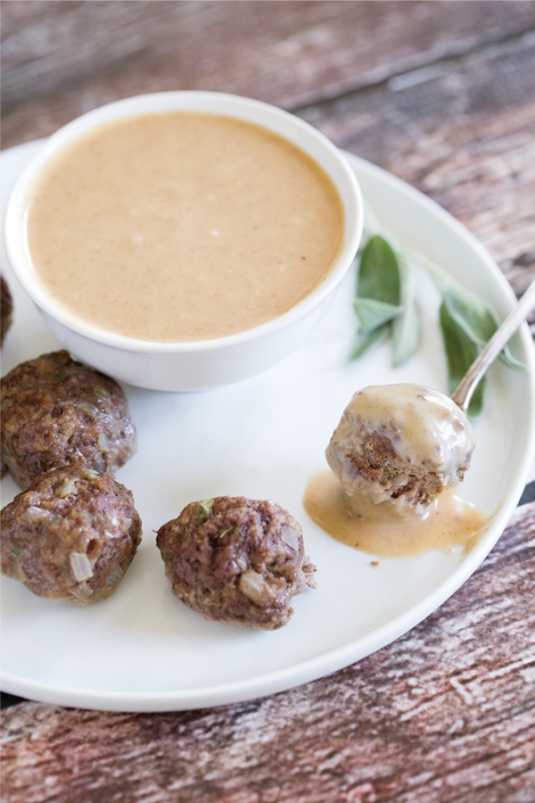 Meatballs with Asian Dipping Sauce