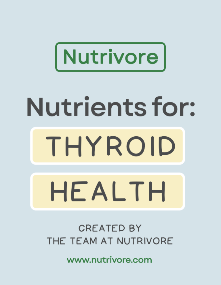 Nutrients for Thyroid Health